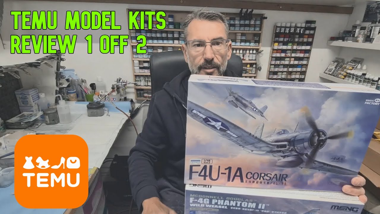 TEMU Model Kits Review 1 off 2 - Any Good? - YouTube