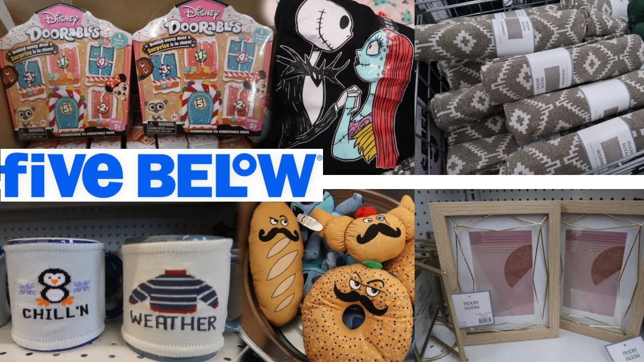 FIVE BELOW * NEW STORE - YouTube