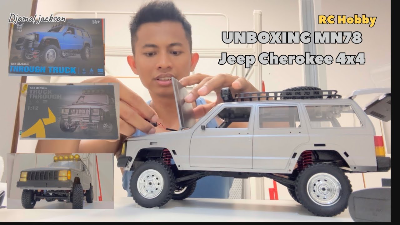 Unboxing & Review RC MN78 Jeep Cherokee. - YouTube