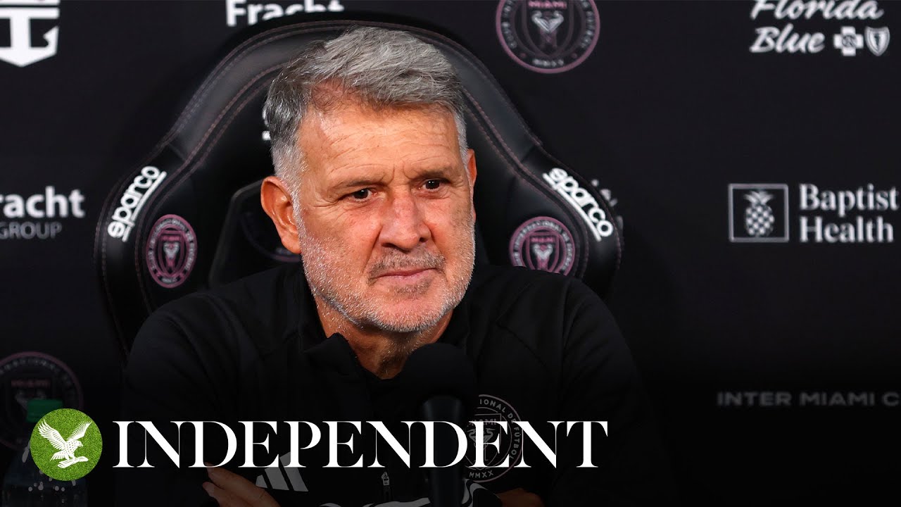 Live: Inter Miami coach Martino holds press conference in Hong Kong ...