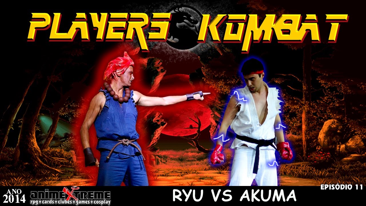 Players Kombat Episódio#11 - Ryu VS Akuma - YouTube