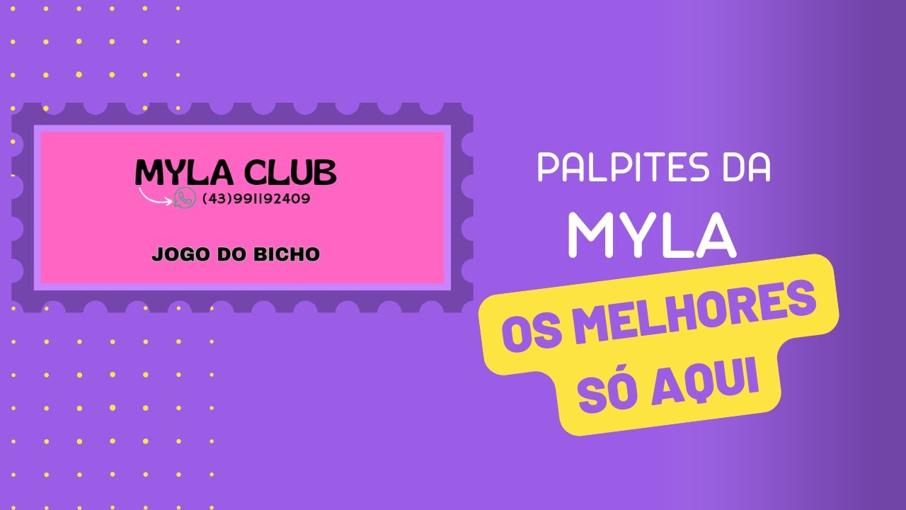 PALPITES DA MYLA: DIA 17/01/25 - YouTube