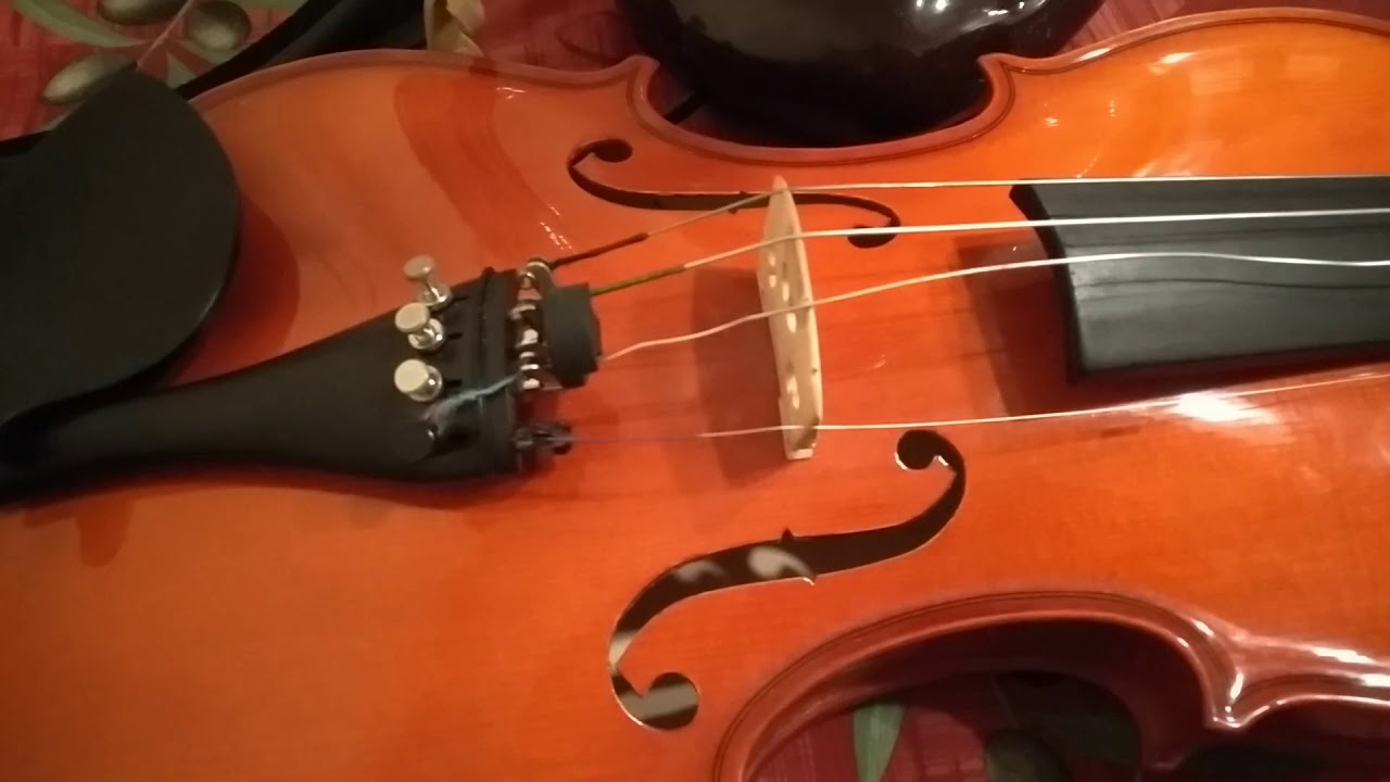 Herramienta casera para colocar ALMA de violin - YouTube