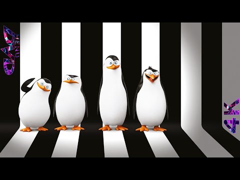 Menu de DVD-Os Pinguins de Madagascar - O Filme (De 2014) Em 4K