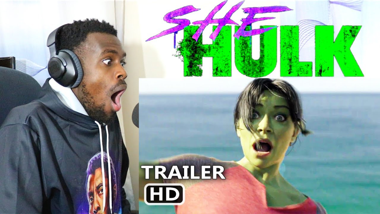 She-Hulk: Attorney at Law - Official Trailer REACTION VIDEO!!! - YouTube