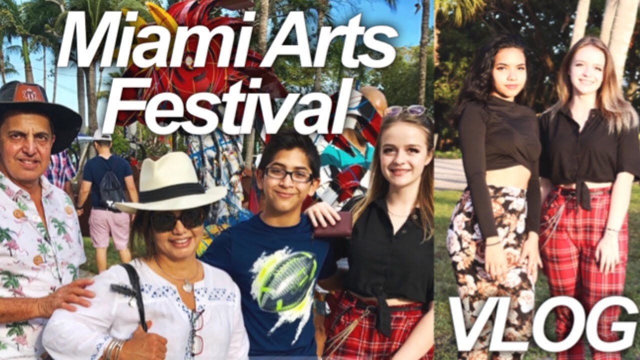 miami arts-festival vlog 🌞🎨 [EN] // auslandsjahr 2018/19 USA - YouTube
