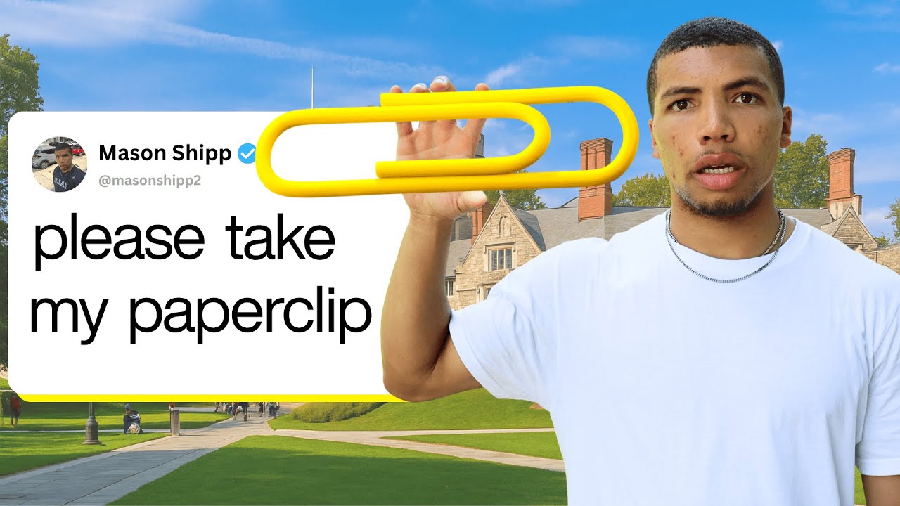 What Will Princeton Students Trade For A Paperclip? - YouTube