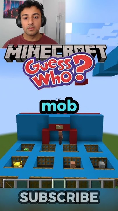 Guess Who Minecraft Mob edition - YouTube