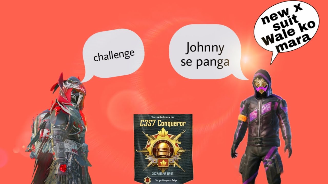 aaj x suit Wale ne challenge diya or Johnny bhaiya ne maar diya - YouTube