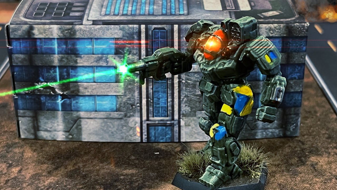 Battletech Alpha Strike: Battle Report 2 - YouTube