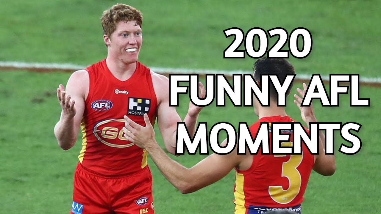 AFL 2020 FUNNY MOMENTS ( TRY NOT TO LAUGH ) - YouTube