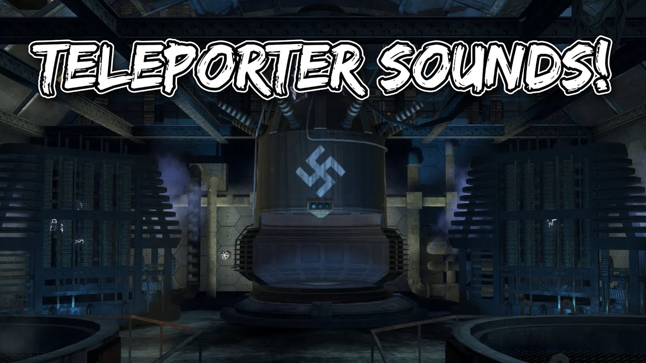COD Zombies: Teleporter Sounds - YouTube