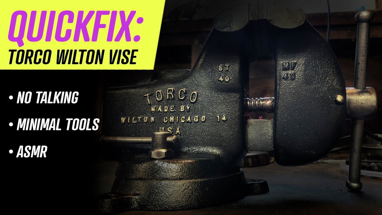 RUSTY! Wilton Torco Vise Restoration - YouTube