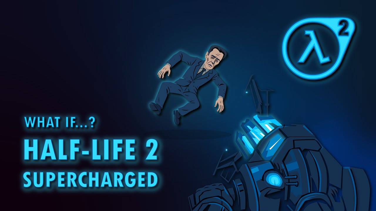 Half Life 2, But You Start With the SUPERCHARGED Gravity Gun - YouTube
