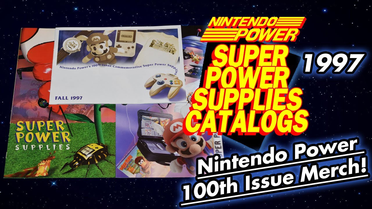Nintendo Super Power Supplies Catalogs 1997 - Nintendo Power 100th ...