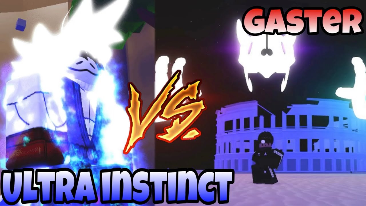GOKU ULTRA INSTINCT VS GASTER | A Universal Time | - YouTube