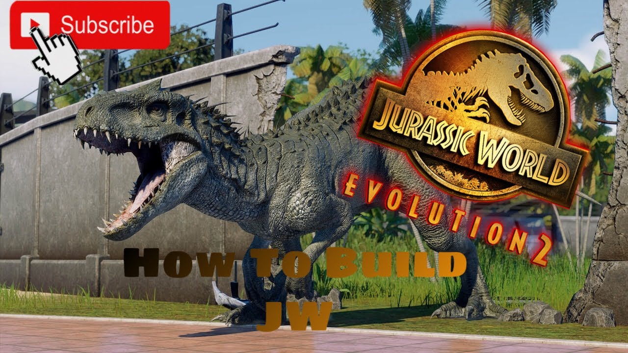 How to build Jurassic World in JWE 2!(part 1) - YouTube