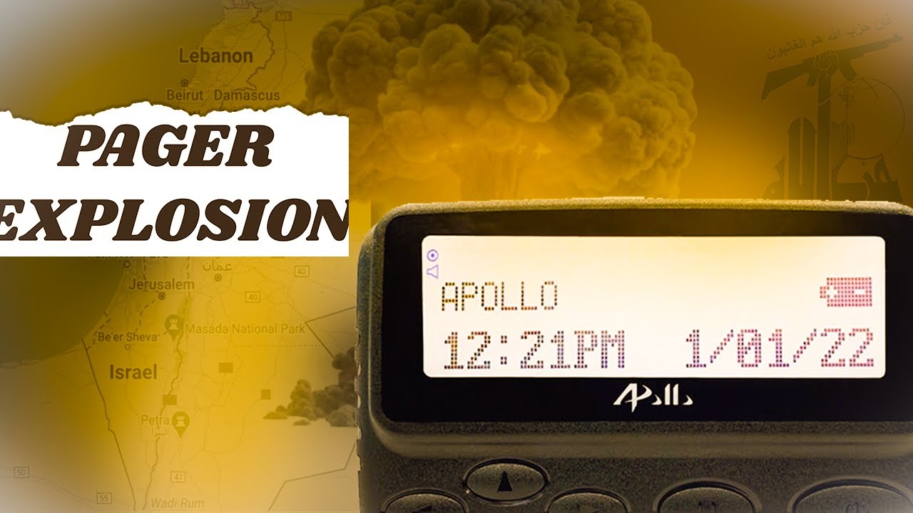Lebanon Pager Explosion: What Are Pagers & Why Did It Happen? - YouTube