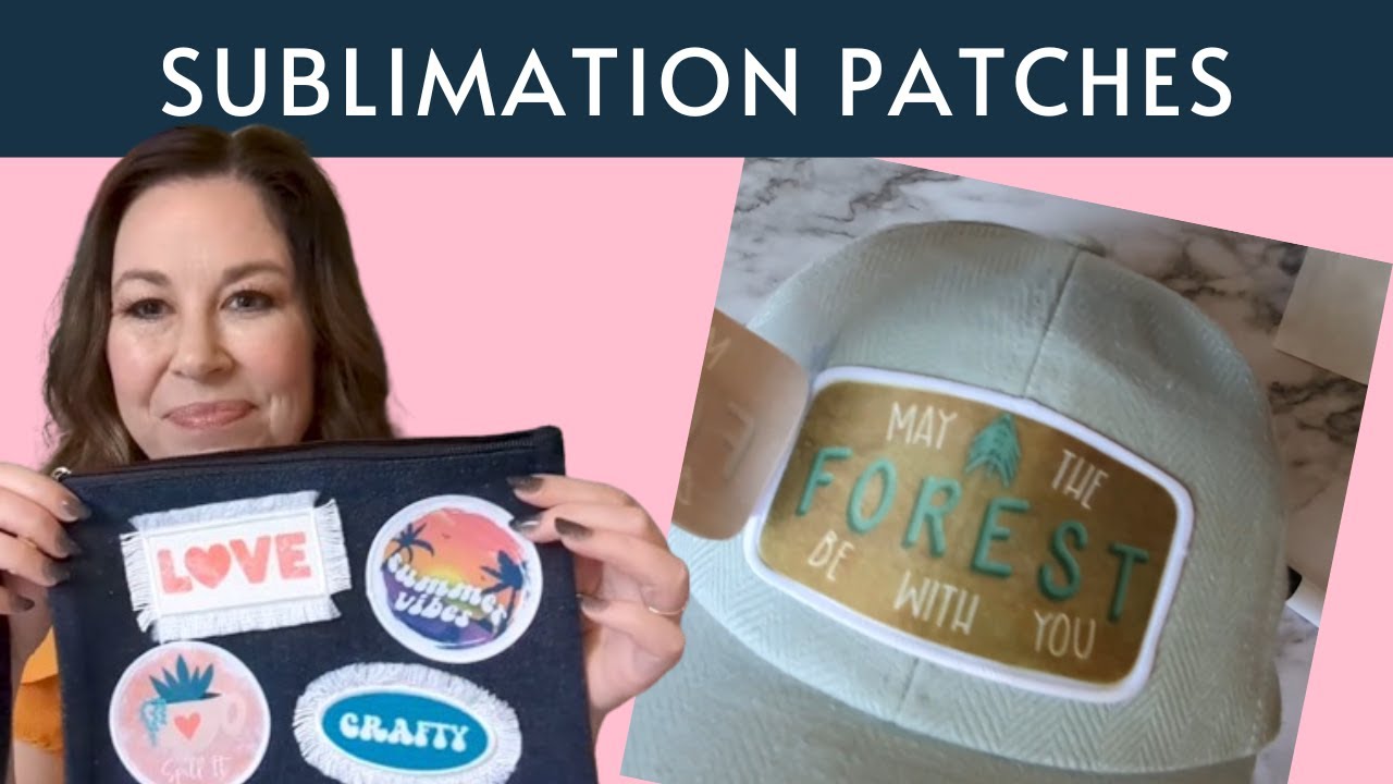How to Make Sublimation Patches - YouTube