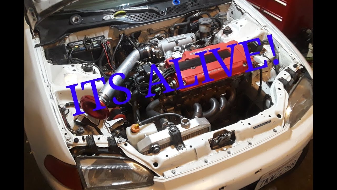 The b20v starts for the first time! - YouTube