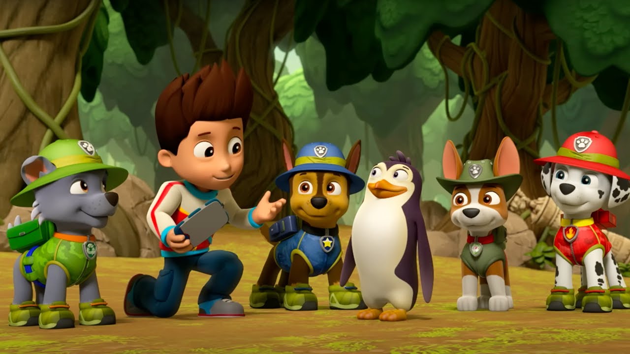 PAW Patrol - Saving Penguins and Chicken | WildBrain Toons | Cartoons ...