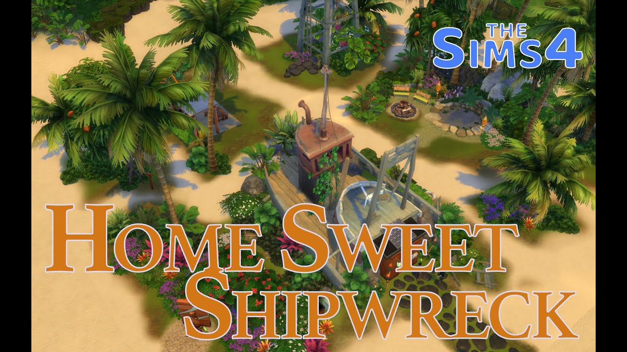 Home Sweet Shipwreck ~ The Sims 4 Speed Build - YouTube