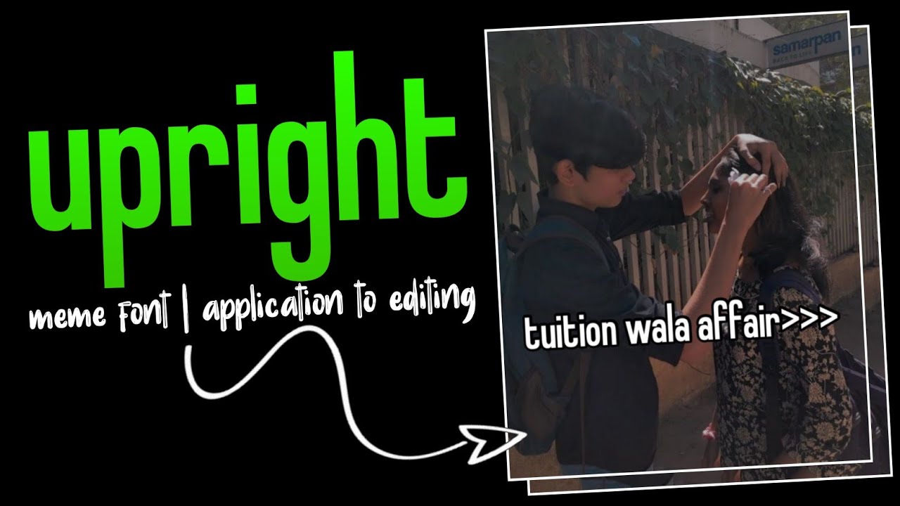 Instagram trending upright memes tutorial | memes editing | #memes ...