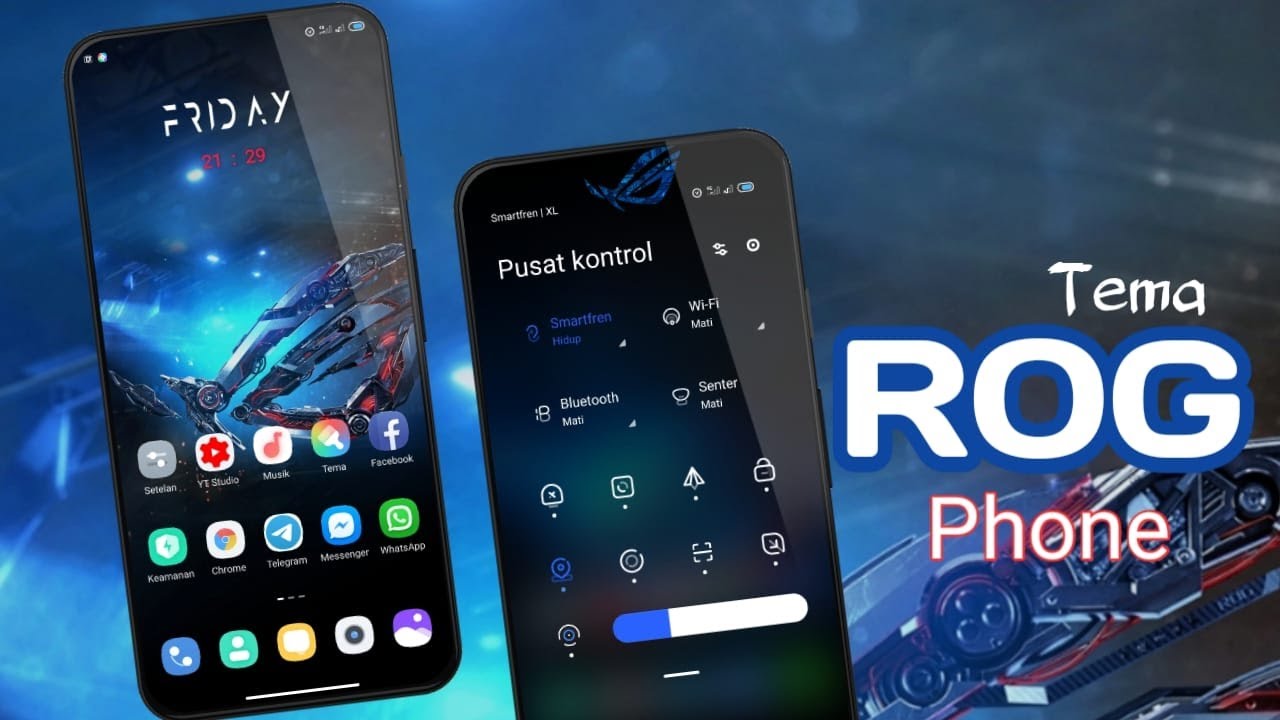TEMA ROG PHONE..!!🔥 5 Rekomendasi Tema Xiaomi MIUI 12 Terbaru Tembus ...