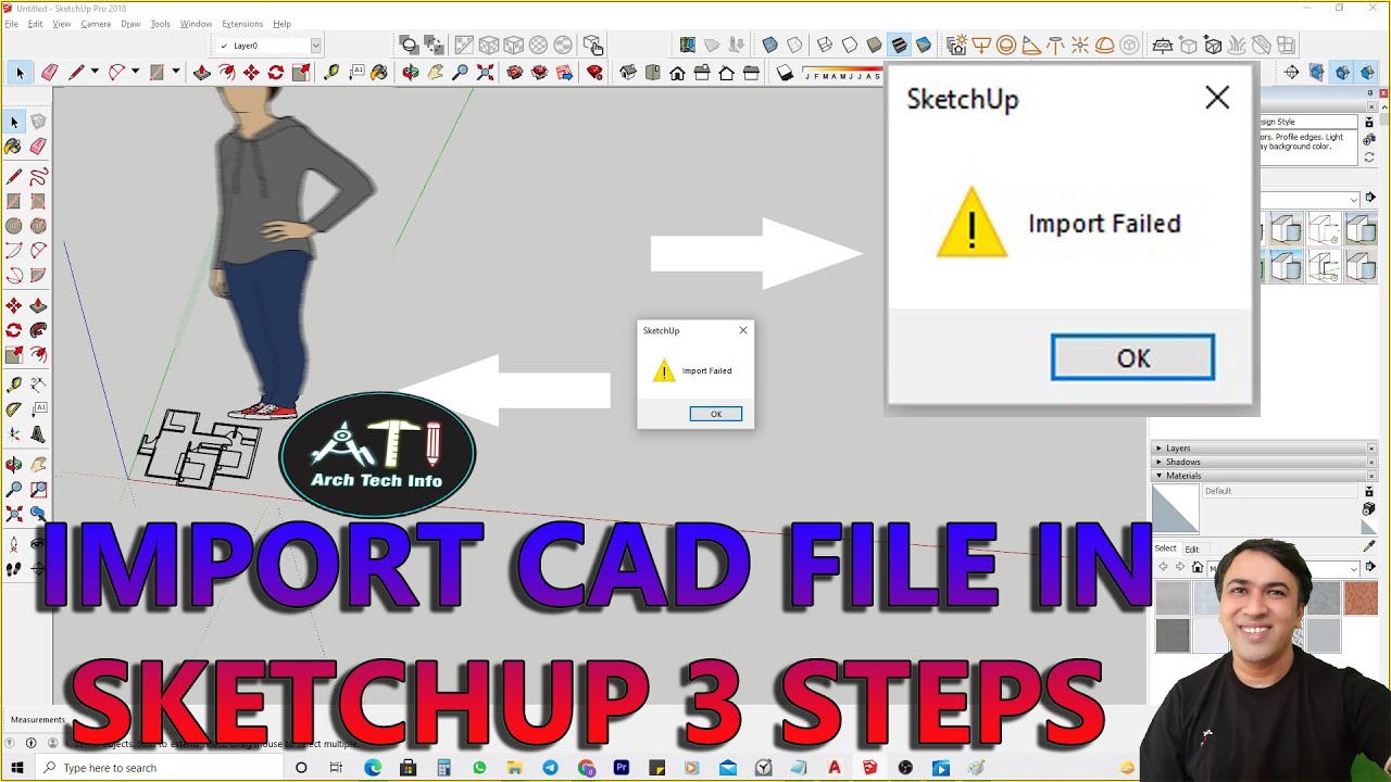 IMPORT CAD FILE IN SKETCHUP YouTube import-cad-file-in-sketchup-youtube