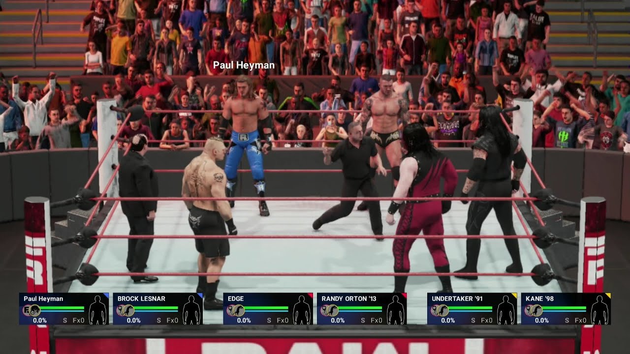 W2K19 3 Way 6 Man Tornado Tag Elimination! | Xbox Series S Gameplay ...