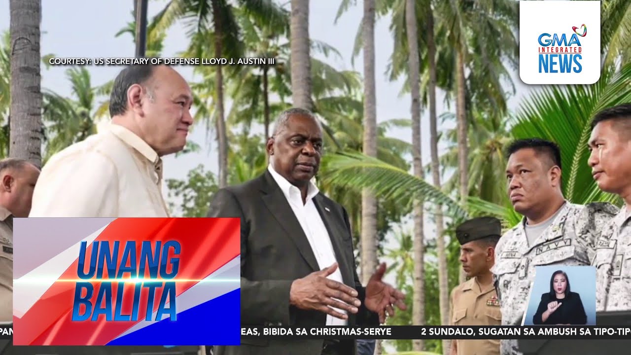 U.S. Defense Sec. Lloyd Austin III, bumisita sa command and control ...