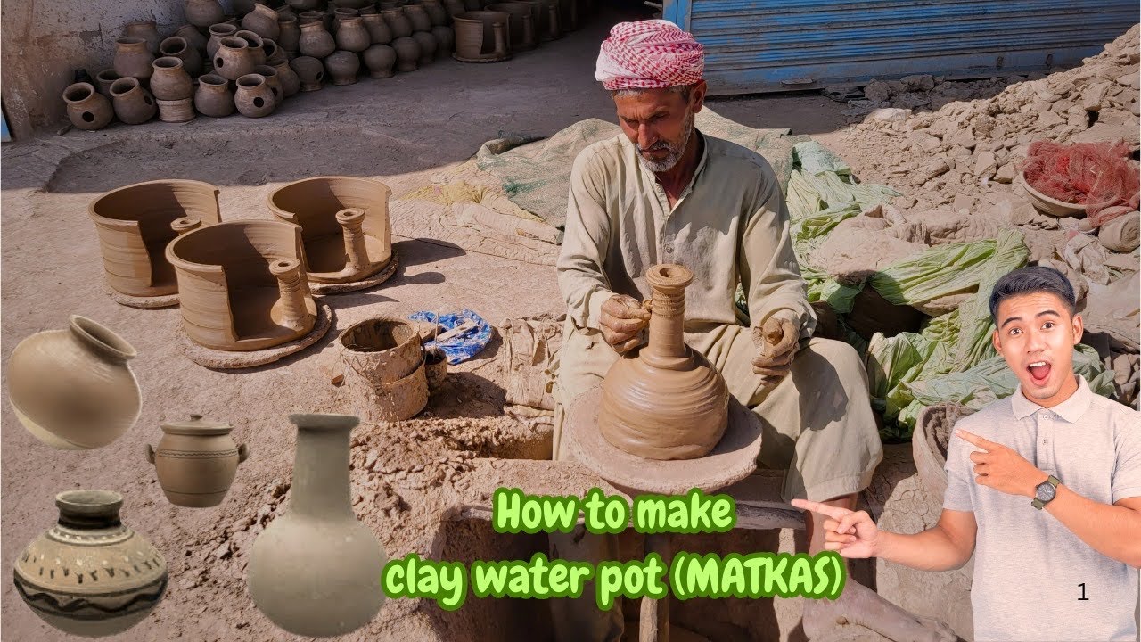 Amazing Traditional Clay Pots Are Made?|Mitti ke bartan banana ka ...