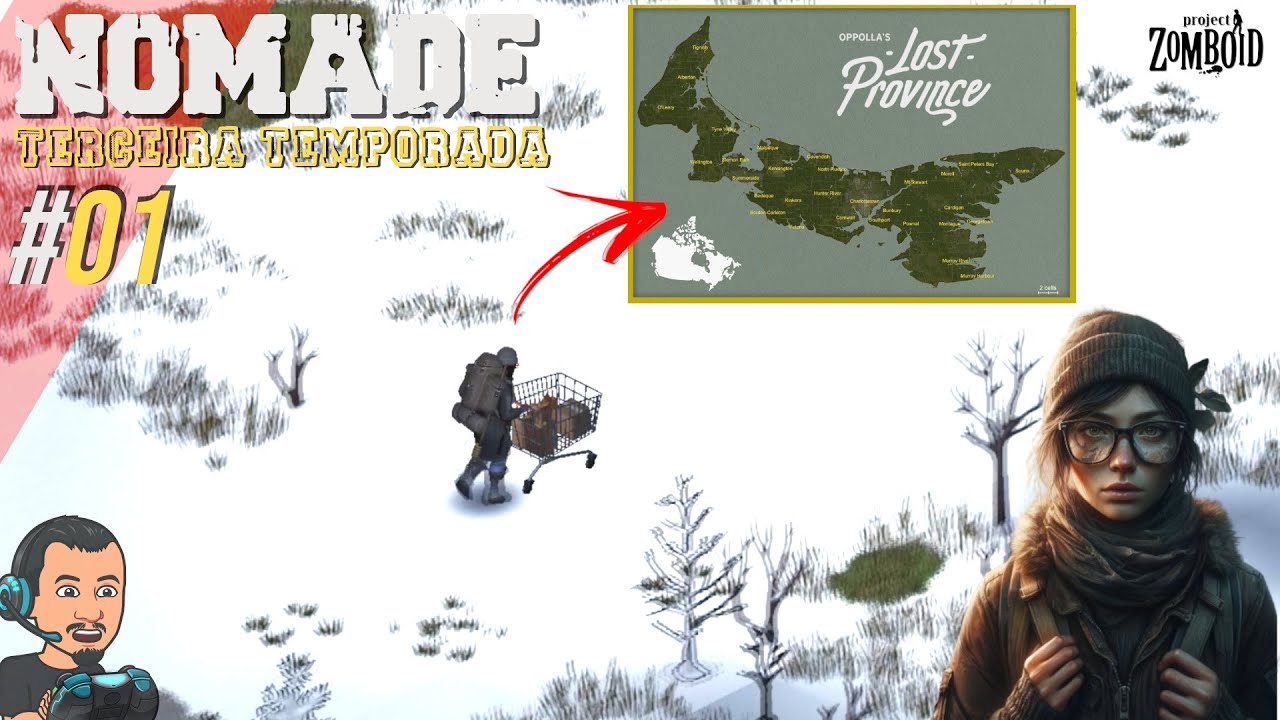 [NOVA TEMPORADA] Sobrevivendo no Mapa Lost Province - S3 Nômade #01 ...