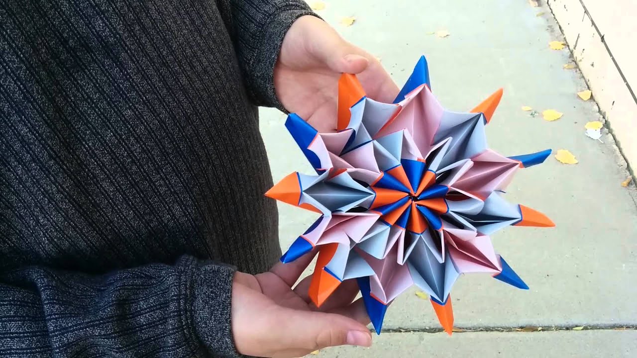 Modular Origami - YouTube