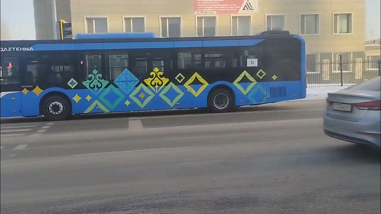 Астана. A682/A976 Yutong ZK 6128/6180 HG маршрут/экспресс-маршрут 7ка/502 - YouTube