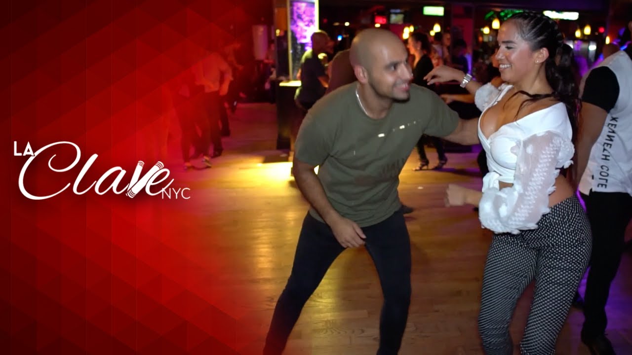 Salsa Dancing - Samer & Joanna at La Clave - YouTube