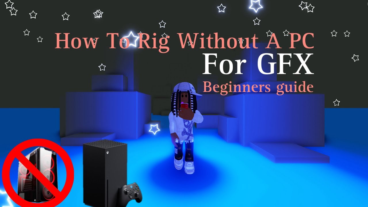 How to animate / rig Roblox characters for GFX without a pc - YouTube