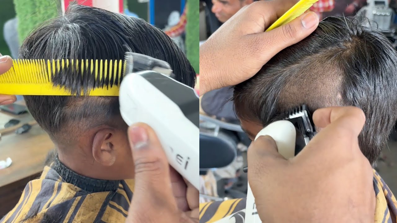 Simple Hair Cutting Step By Step |Step By Step 2025#haircut - YouTube