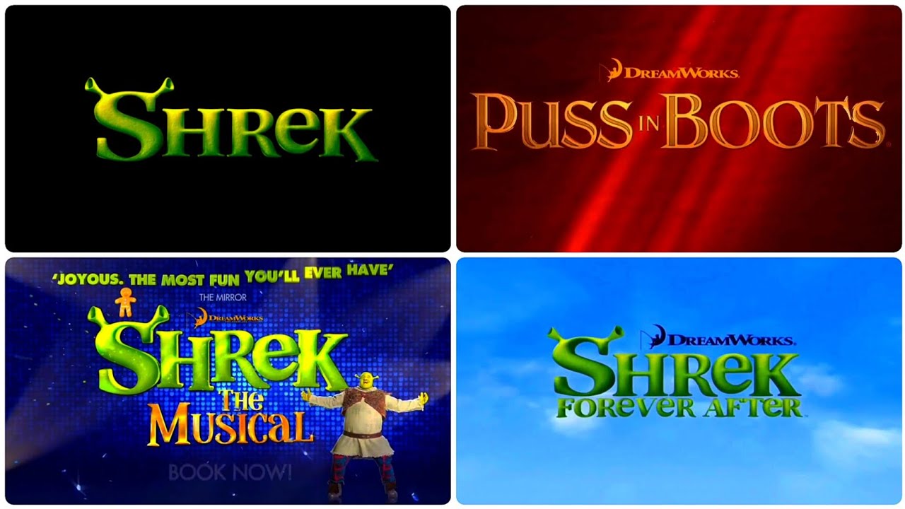All Shrek Trailer Logos (2001-2022) - YouTube