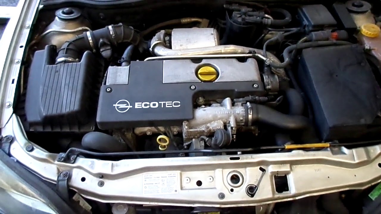 OPEL ASTRA REF MOTOR Y20DTH - YouTube