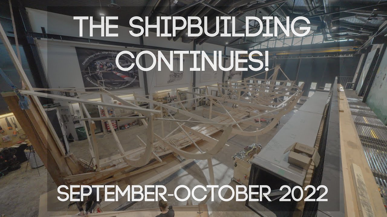 Wooden barge build October 2022🇪🇪 - YouTube