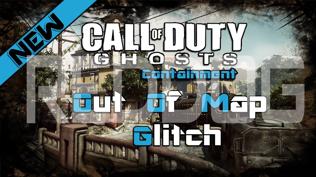 CoD Ghost Glitches - NEW Out Of Map On Containment - YouTube