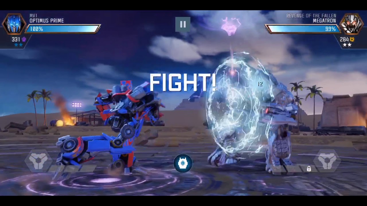 Optimus Prime vs Megatron (Forged To Fight) - YouTube