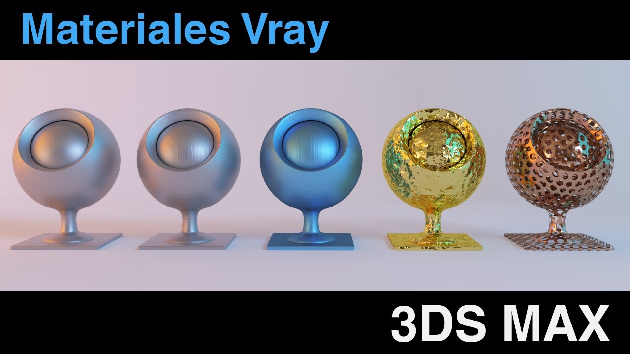 Creación de materiales Vray parte 2 - YouTube