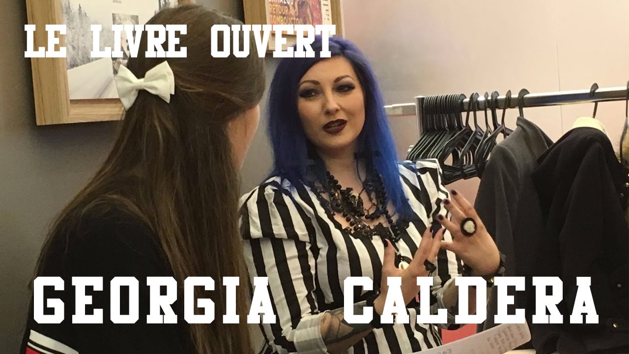 Interview avec Georgia Caldera | Le Livre Ouvert - YouTube