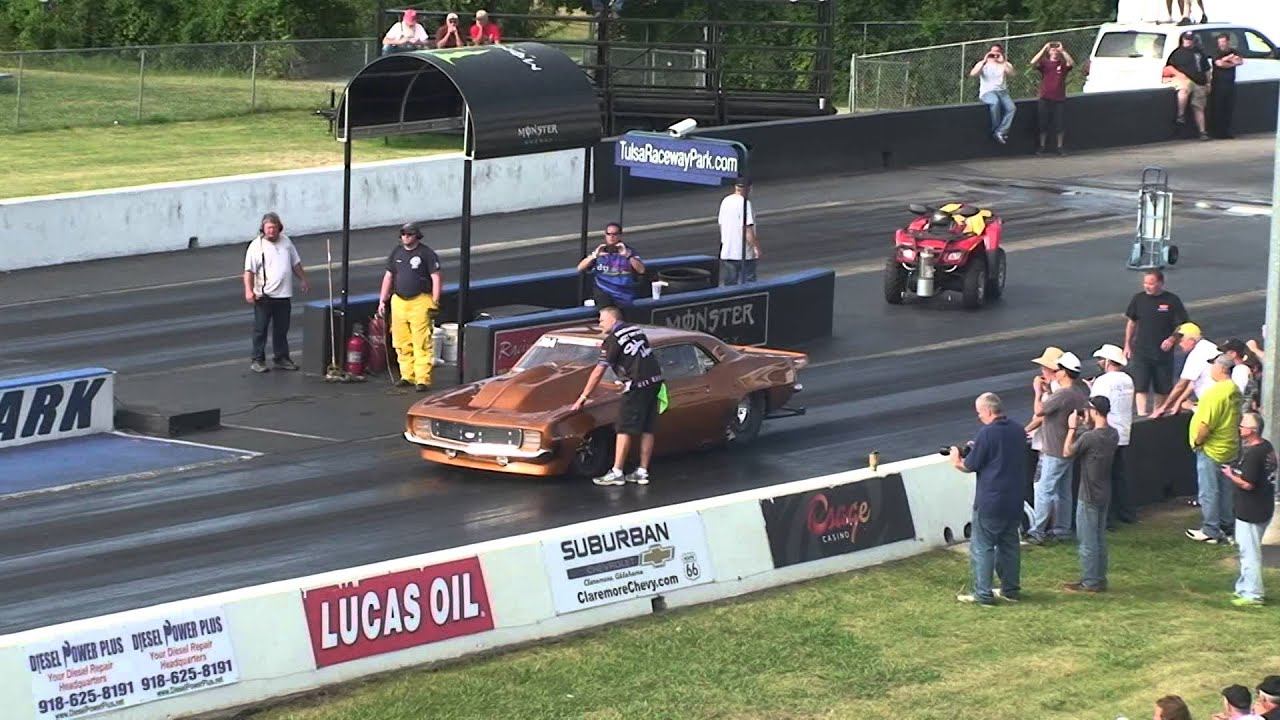 DragWeek 2014 Tom Bailey 6.54 at 203mph - YouTube