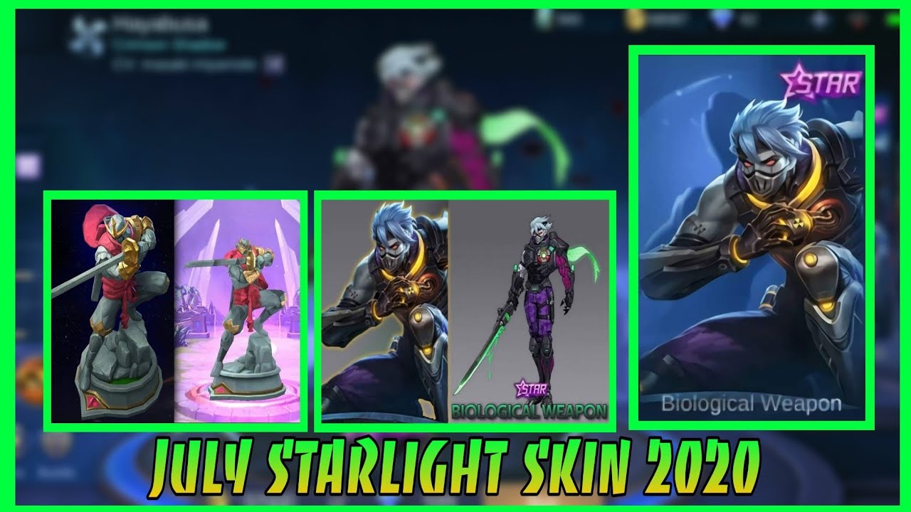 JULY 2020 STARLIGHT SKIN - Mobile Legends - July Starlight Skin 2020 ...