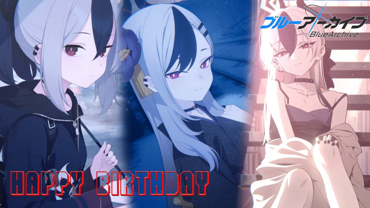 [Blue Archive] 🎂🍰 Onikata Kayoko Birthday 🎂🍰 - YouTube