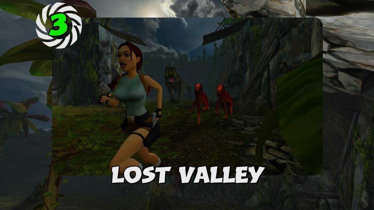 Tomb Raider I Remastered Level 3 - Lost Valley - YouTube