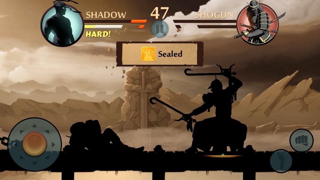 Opening the Gates of Shadow + Ending scene | SHADOW FIGHT 2 | - YouTube
